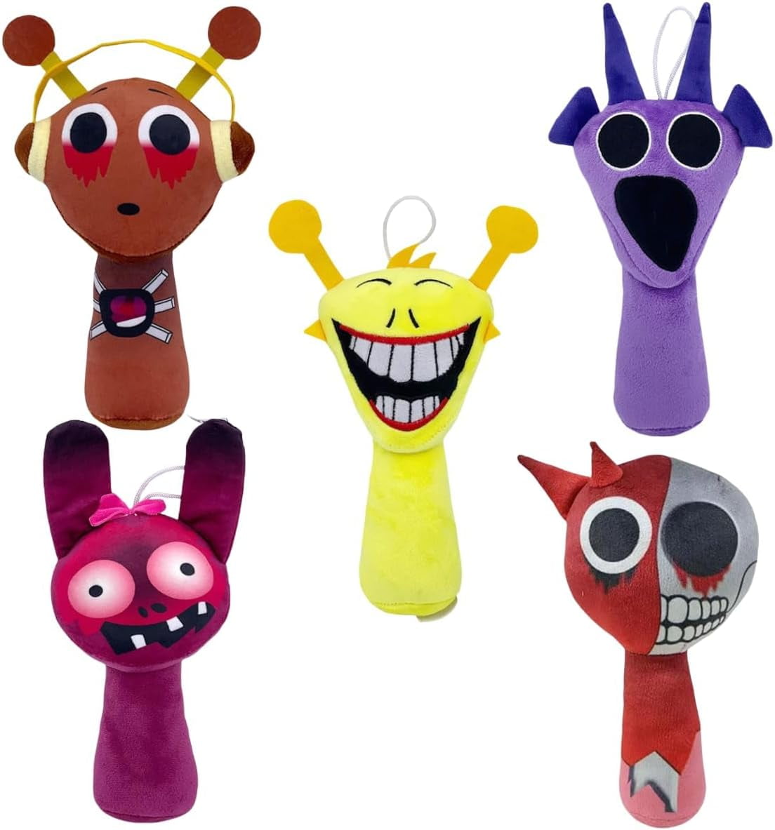 KFSOQE Sprunki Plush Soft Stuffed Plush Toys Cartoon Horror Game ...