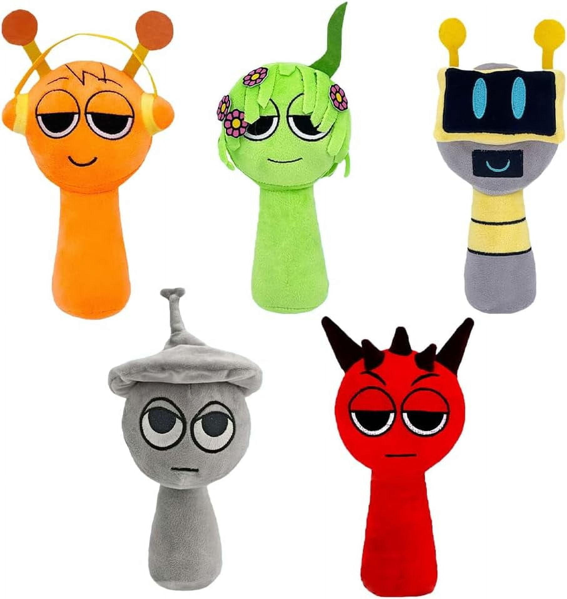 KFSOQE Sprunki Plush Soft Stuffed Plush Toys Cartoon Horror Game ...