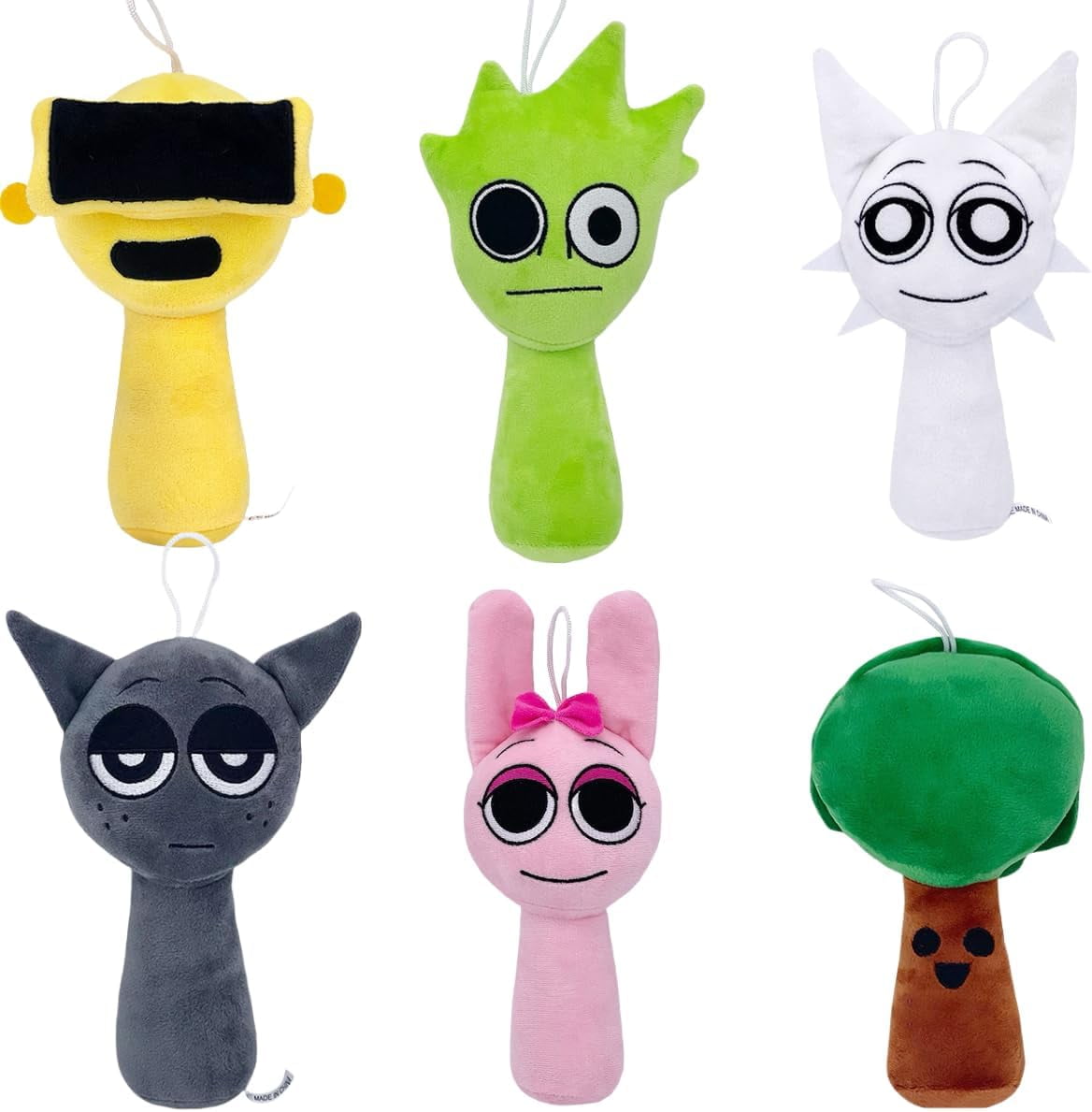 KFSOQE Sprunki Plush Soft Stuffed Plush Toys Cartoon Horror Game ...