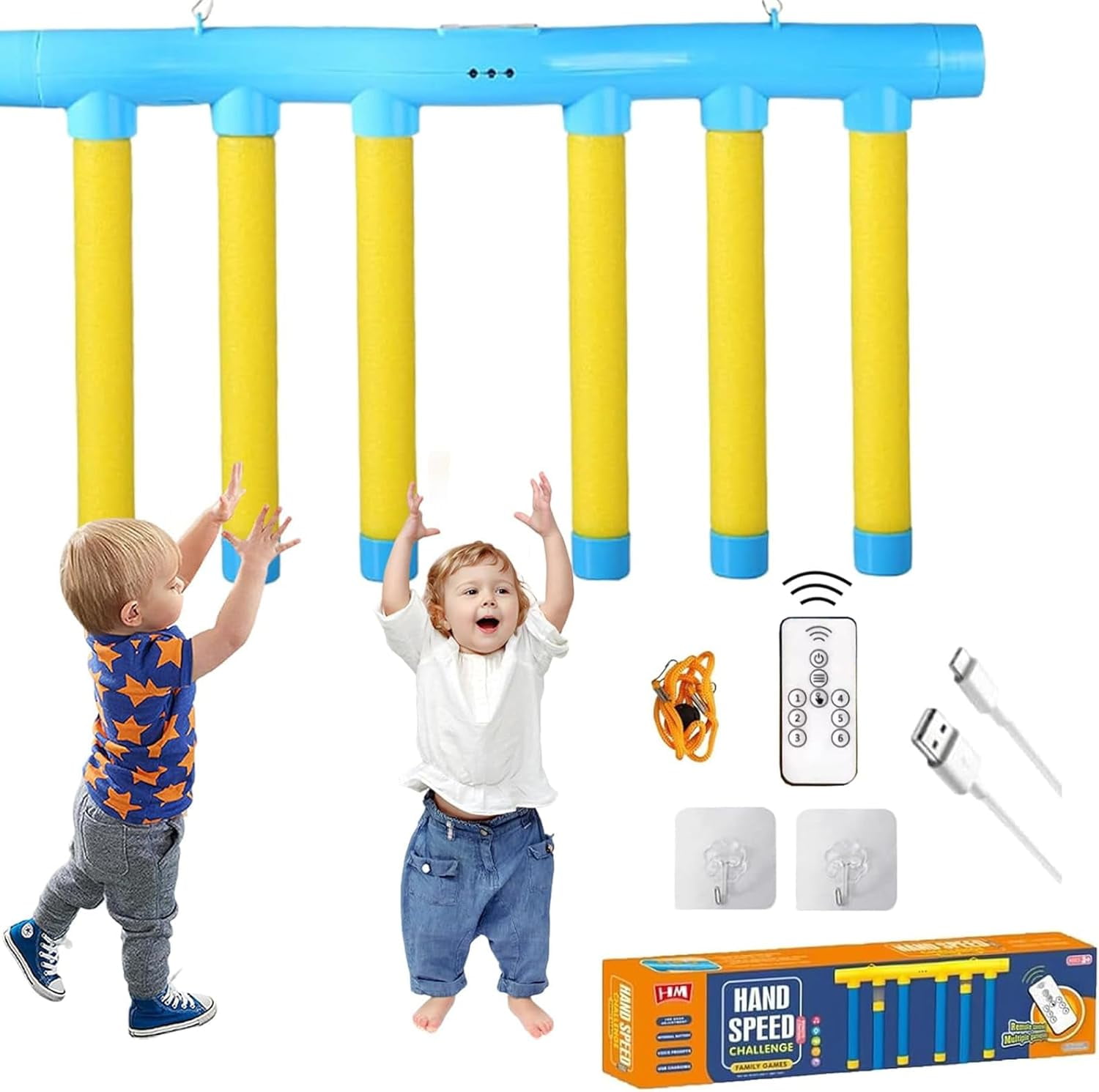 KFSOQE Stick Catching Game Fun Family Games for Kids and Adults Reflex Challenge Game Reaction ...