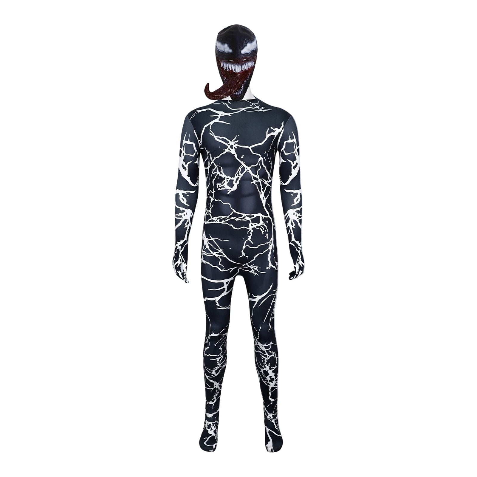 KFSOQE Superhero Spider Cosplay Costume Venom Cosplay Holiday Outfit ...