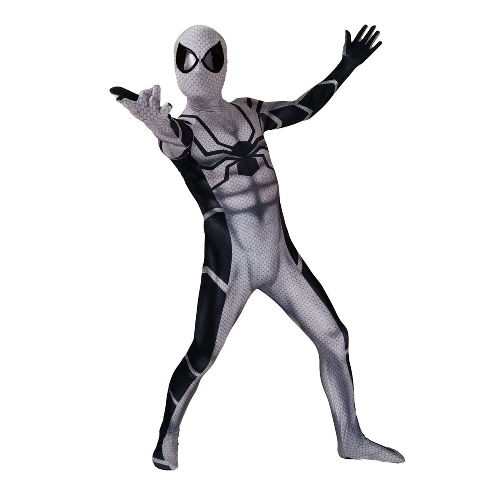KFSOQE Superhero Spider Cosplay Halloween Costume Superhero Spider ...