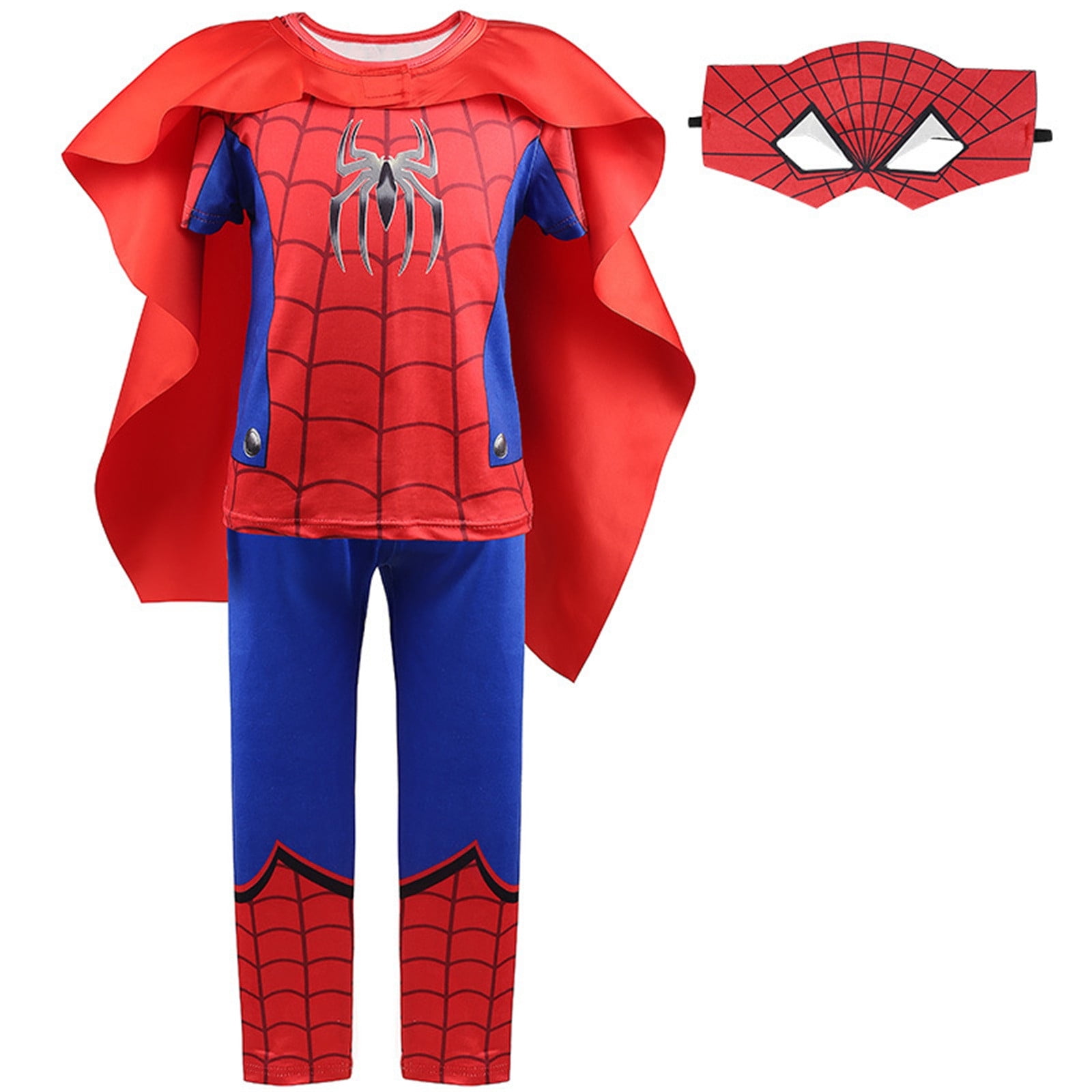 KFSOQE Superhero Spider Cosplay Halloween Costume Superhero Spider ...
