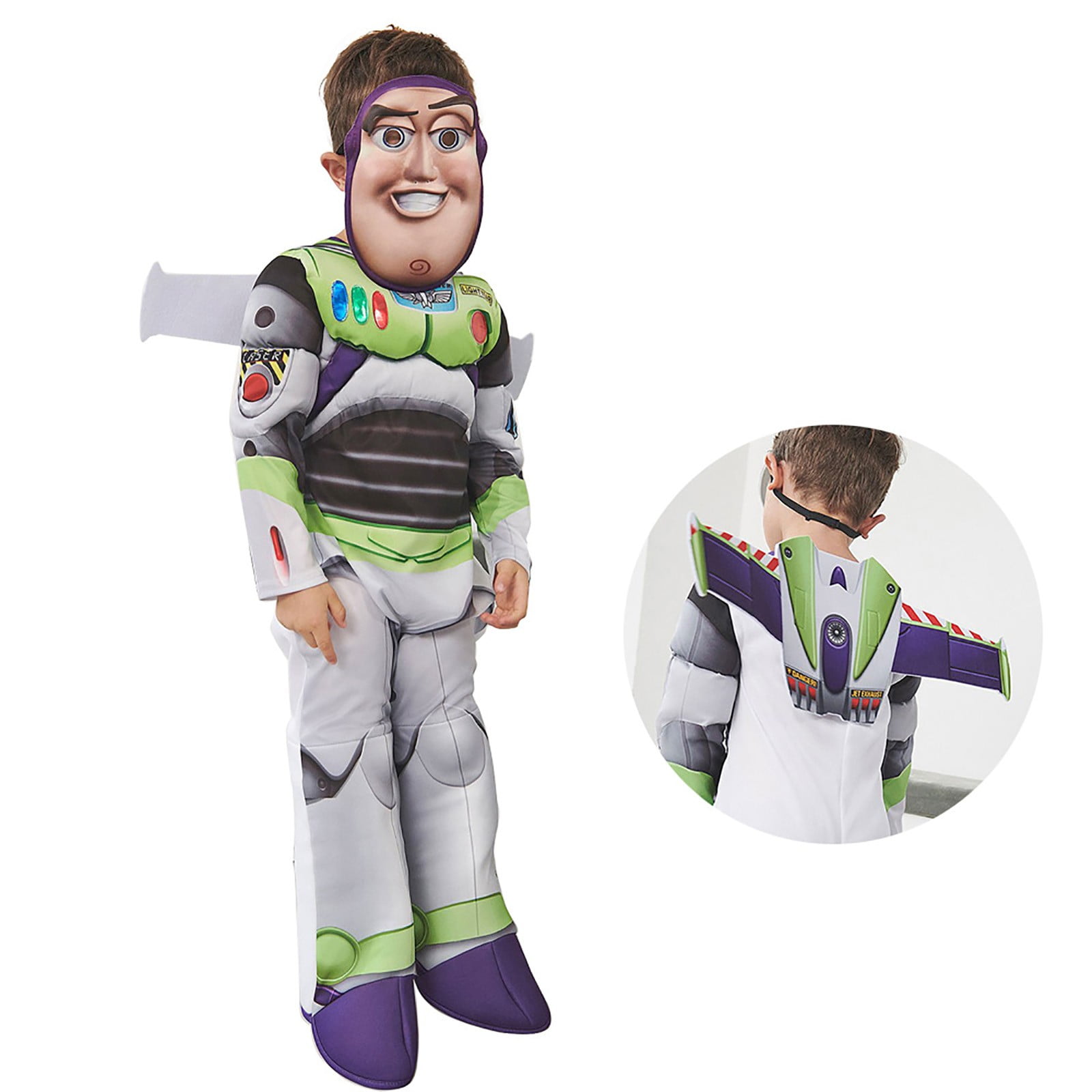 KFSOQE Toy Story Cosplay Costume Buzz Lightyear Cosplay Holiday Outfit ...