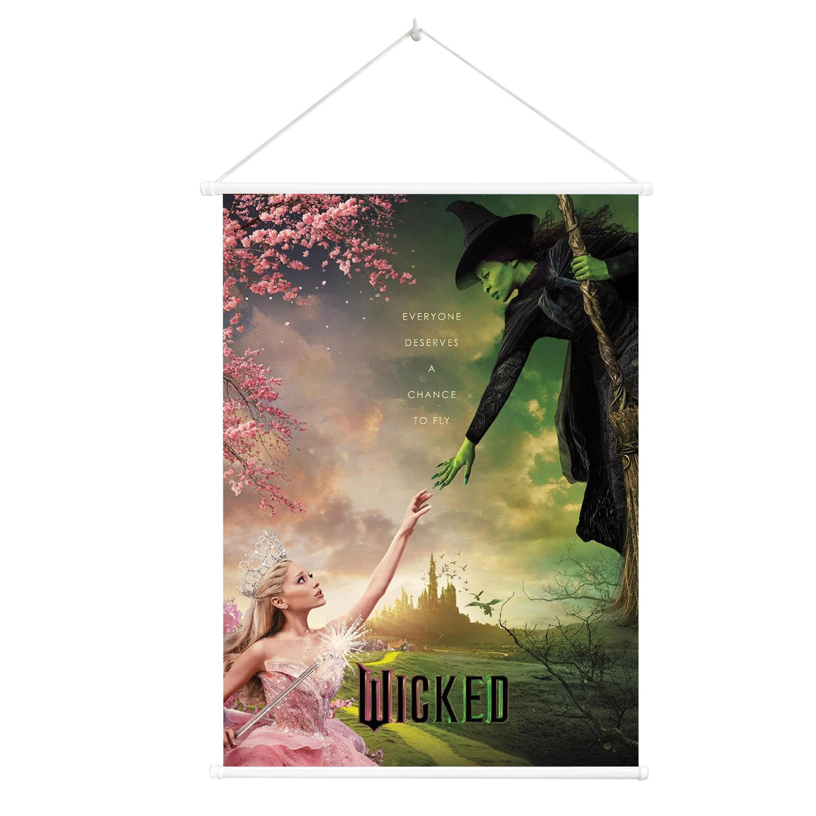 KFSOQE Wicked Hanging Decorations Single Page Scroll Wall Decor Art ...