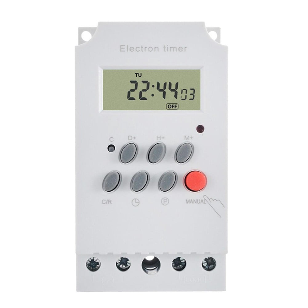 KG316T-II AC/DC Timer 220V Digital Programmable Electronic Timer Switch ...