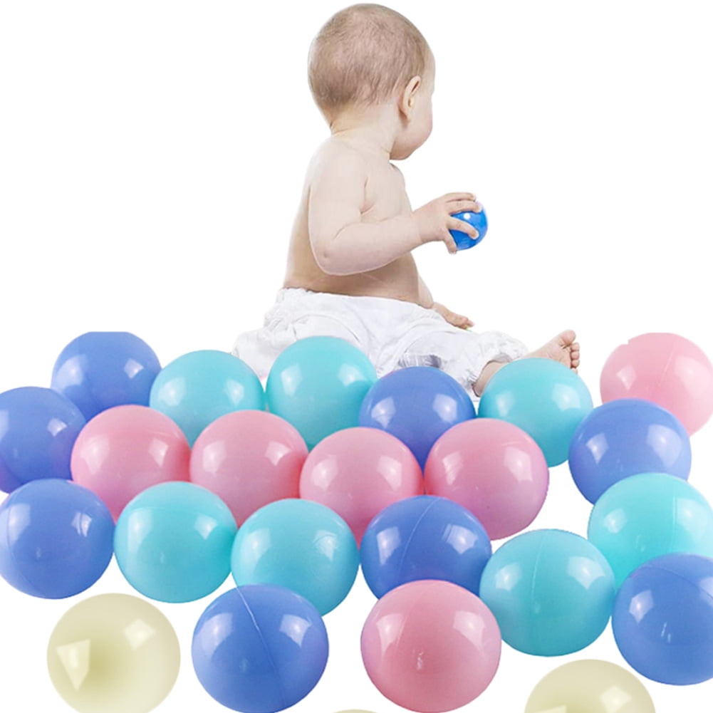 Party-Ready Soft Plastic Ball Pit Balls - 100Pcs Kid-Safe Toy Balls ...