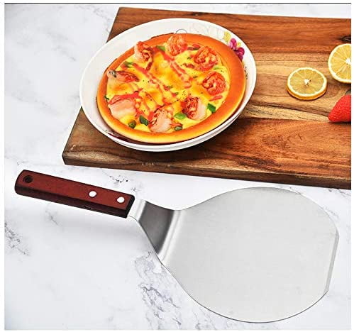 KGJQ 6Pack Extra-Large Stainless Steel Wide Spatula Turner with Strong ...