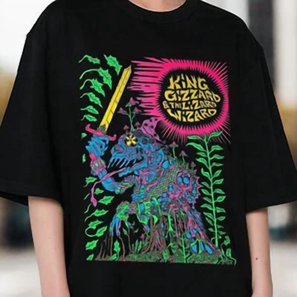 KGLW Fishing For Fishies Gumboot Soup Vintage Tshirt, King Gizzard And ...