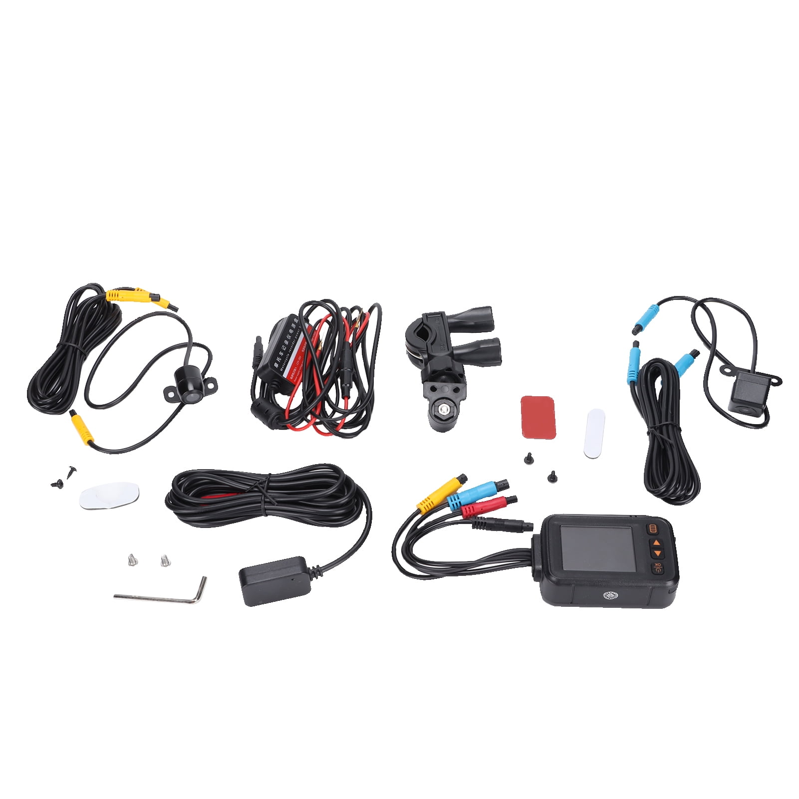 KGMT30A Motorcycle Dash Camera Waterproof Loop Recording Front Rear ...