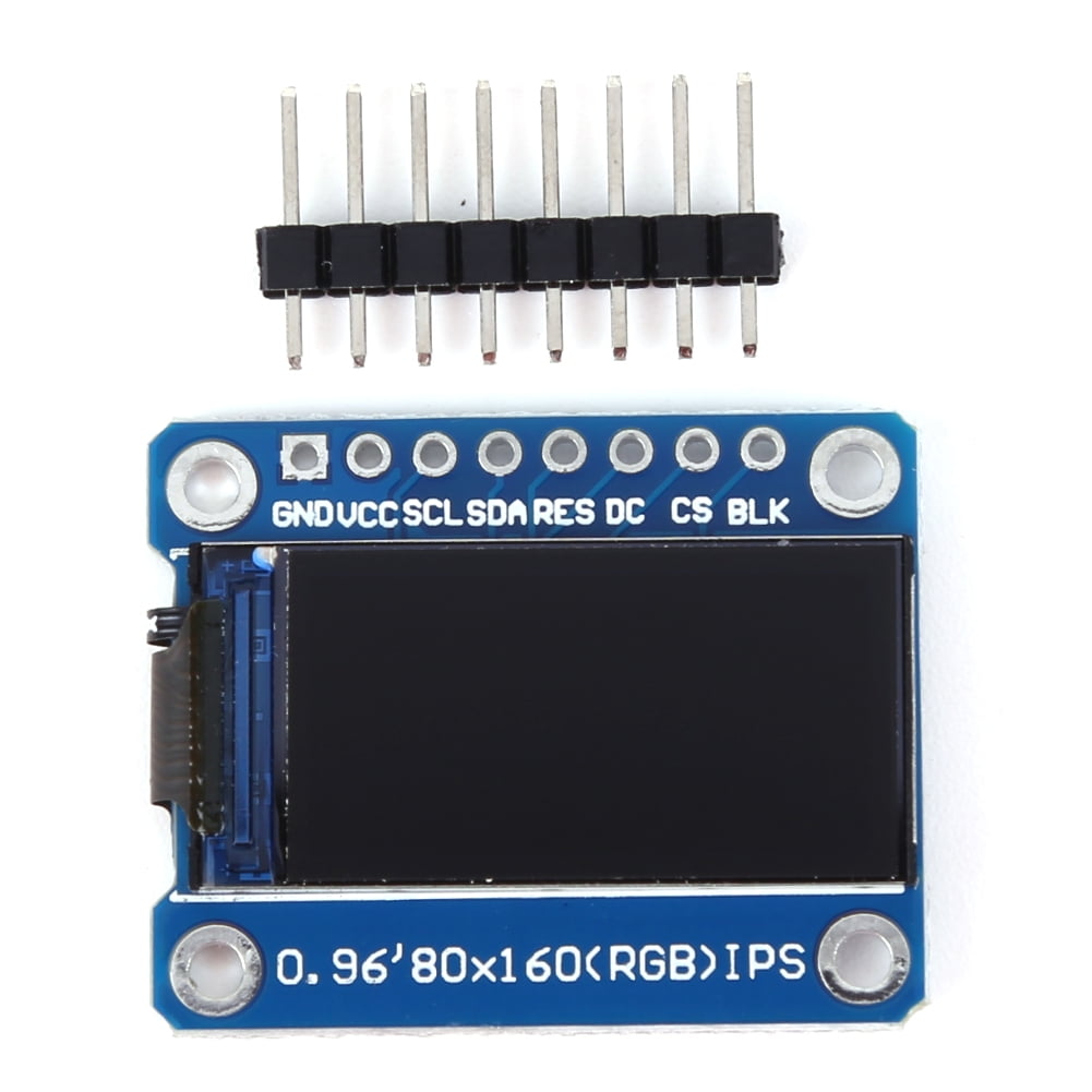 KGOTA 0.96 Inch Ips Lcd Display Module 65K St7735 Tft Colorful Display Module Spi Interface 3.3V ...