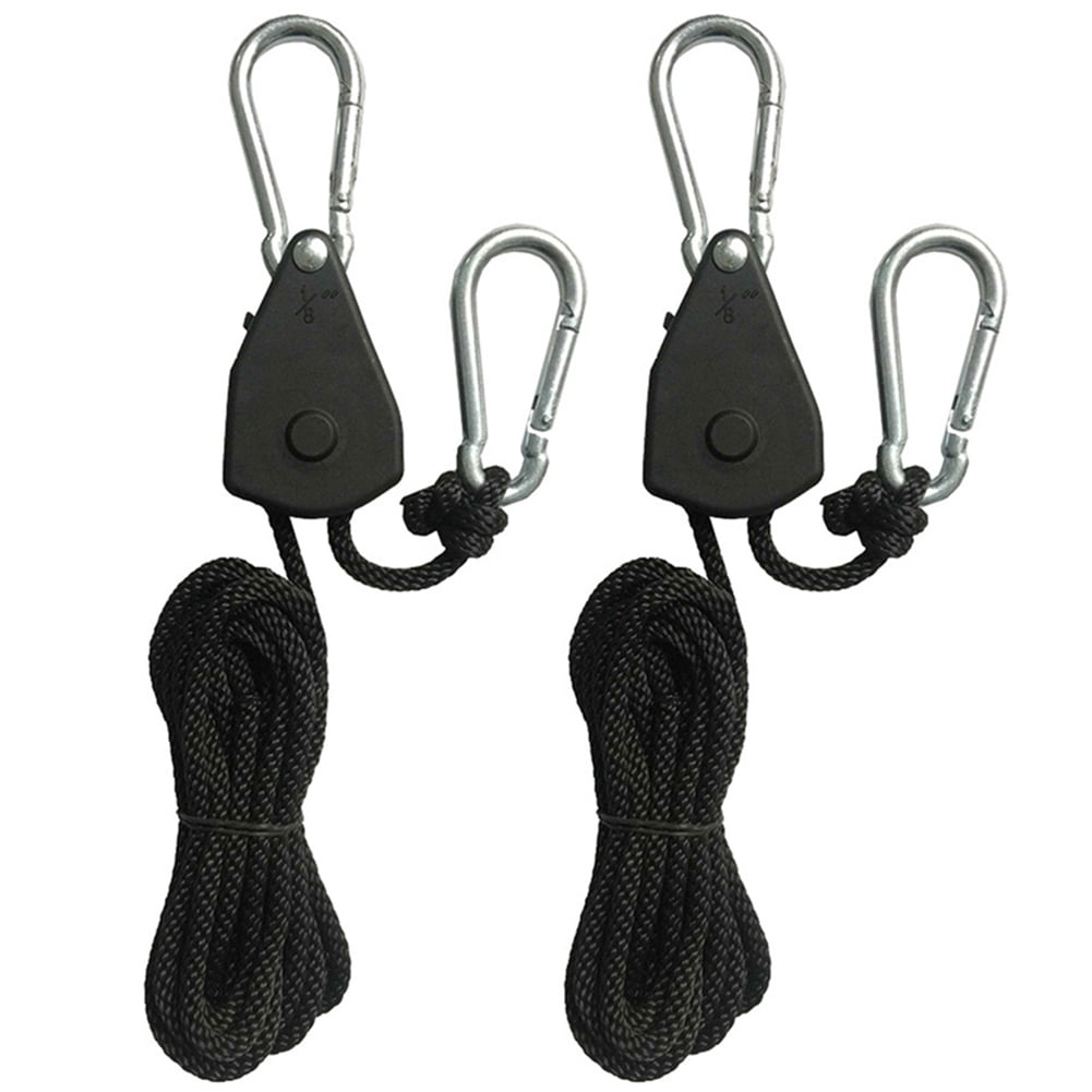KGOTA 1/2/4/6/8/10/12/14/16pcs Hanger Pulley Ratchets Kayak Rope 1/8 ...