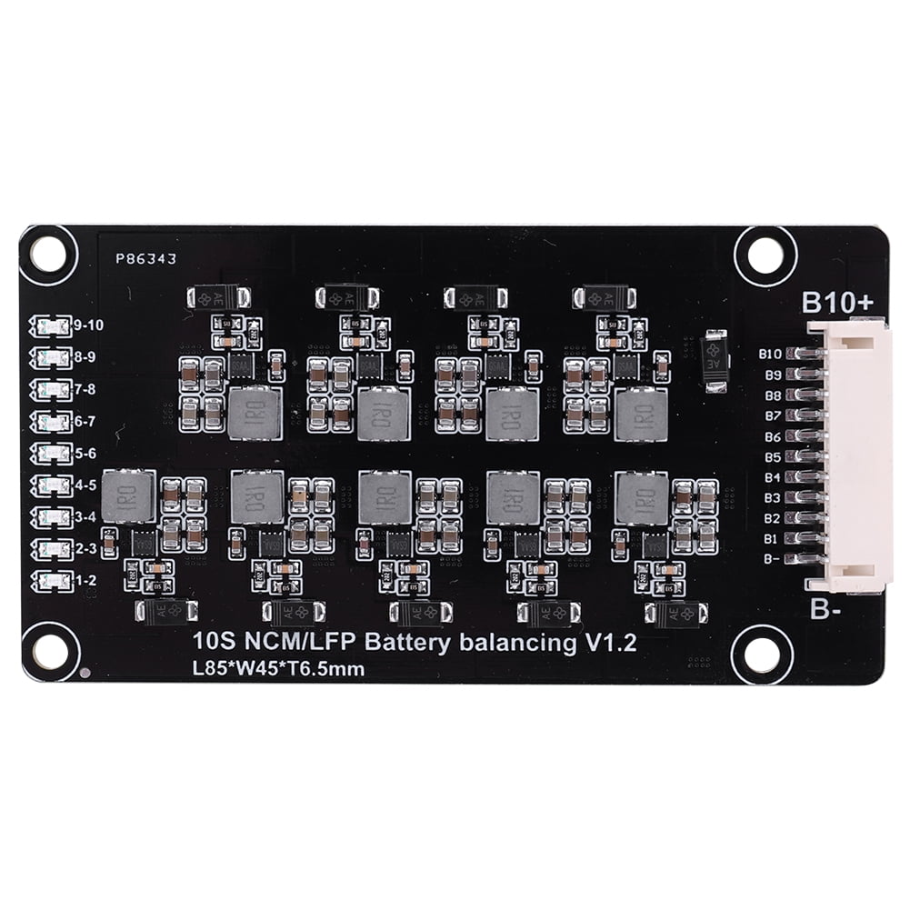 KGOTA 1.2A High Current Equalization Module 2-16S Li-ion Battery Active Balancer Energy Transfer ...