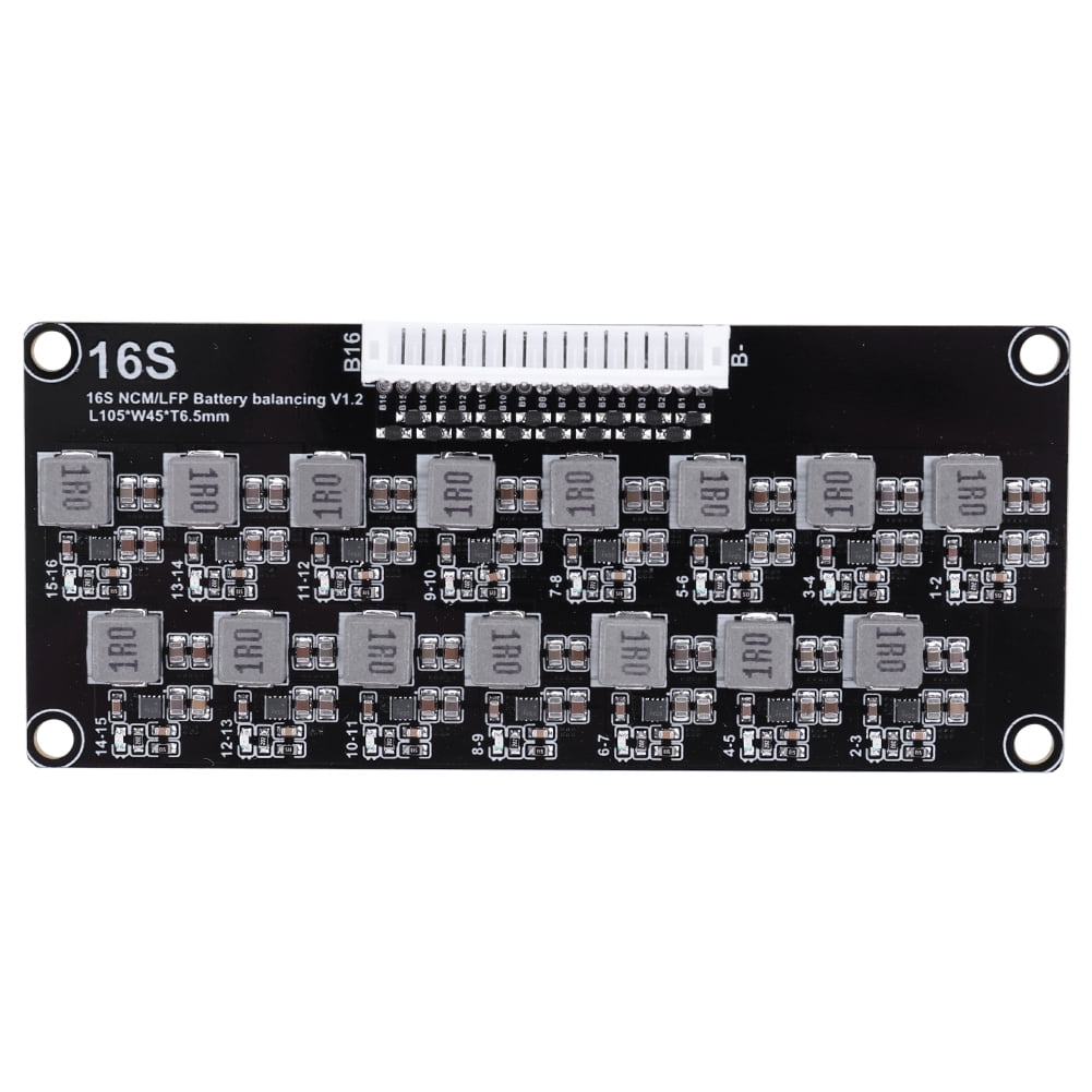 KGOTA 1.2A High Current Equalization Module 2-16S Li-ion Battery Active Balancer Energy Transfer ...