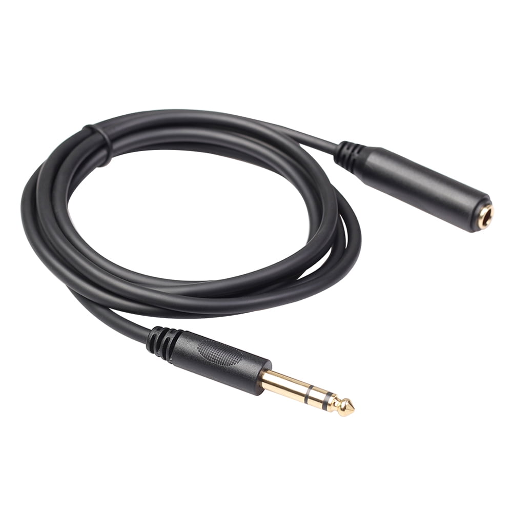 KGOTA 1.8/3/4.5/6M 1/4 Inch Trs Stereo 6.35mm Male To Female Cable Gold ...