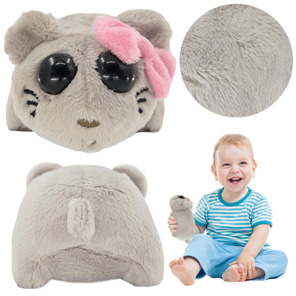 KGOTA 15cm Sad Hamster Plush Toy Cute Hamster Animal Plushie Fun ...