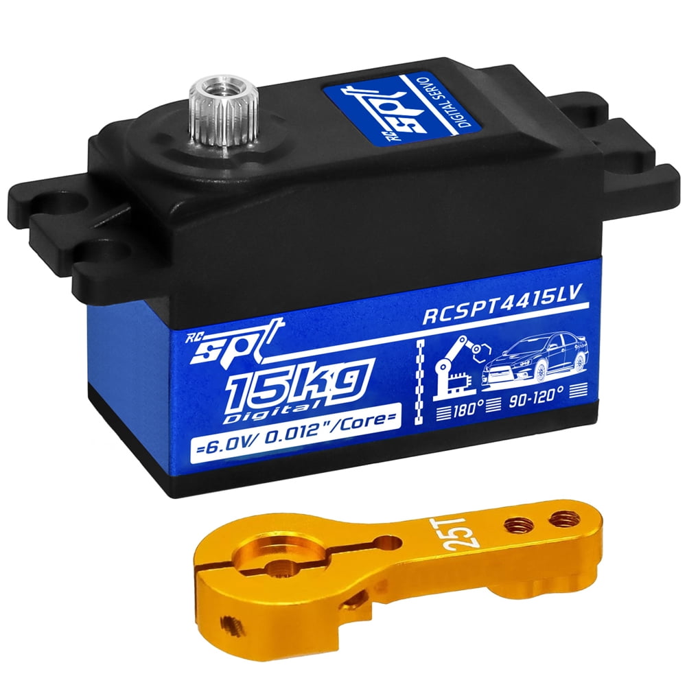 KGOTA 15kg High Torque Servos With 25T Servos Arm Metal Gear Digital ...