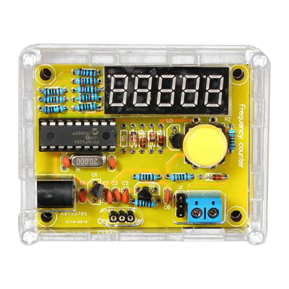 KGOTA 1Hz-50MHz Crystal Oscillator Frequency Counter Tester with Case ...