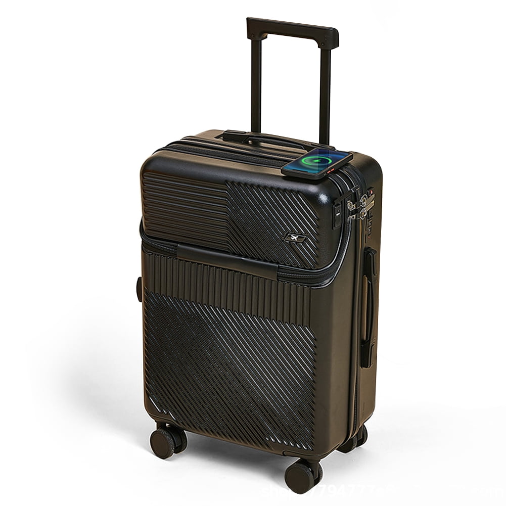 KGOTA 20 Inch Front Opening Travel Trolley Case with Wheels for ...