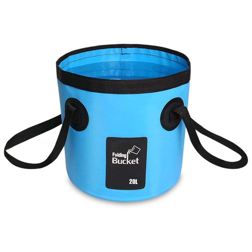 KGOTA 20L Collapsible Bucket Folding Water Bucket Lightweight Portable ...