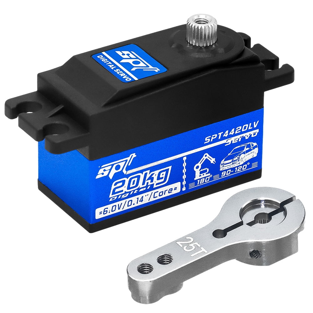 KGOTA 20kg High Torque Servo with Steering Servo Arm Rc Digital Micro ...