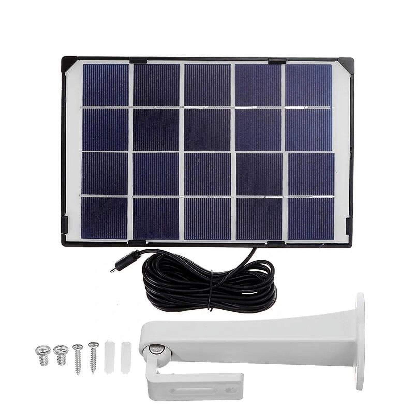 KGOTA 3.7v Oudoor Solar Panels with Charging Cable Charging Panel ...