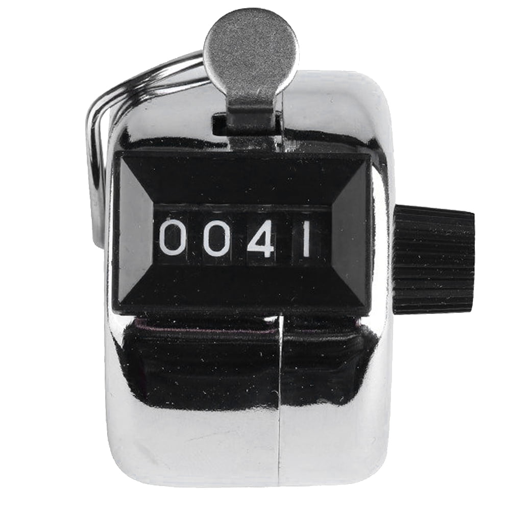 KGOTA 4-Digit Number Count Clicker Counter Hand Mechanical Counters ...