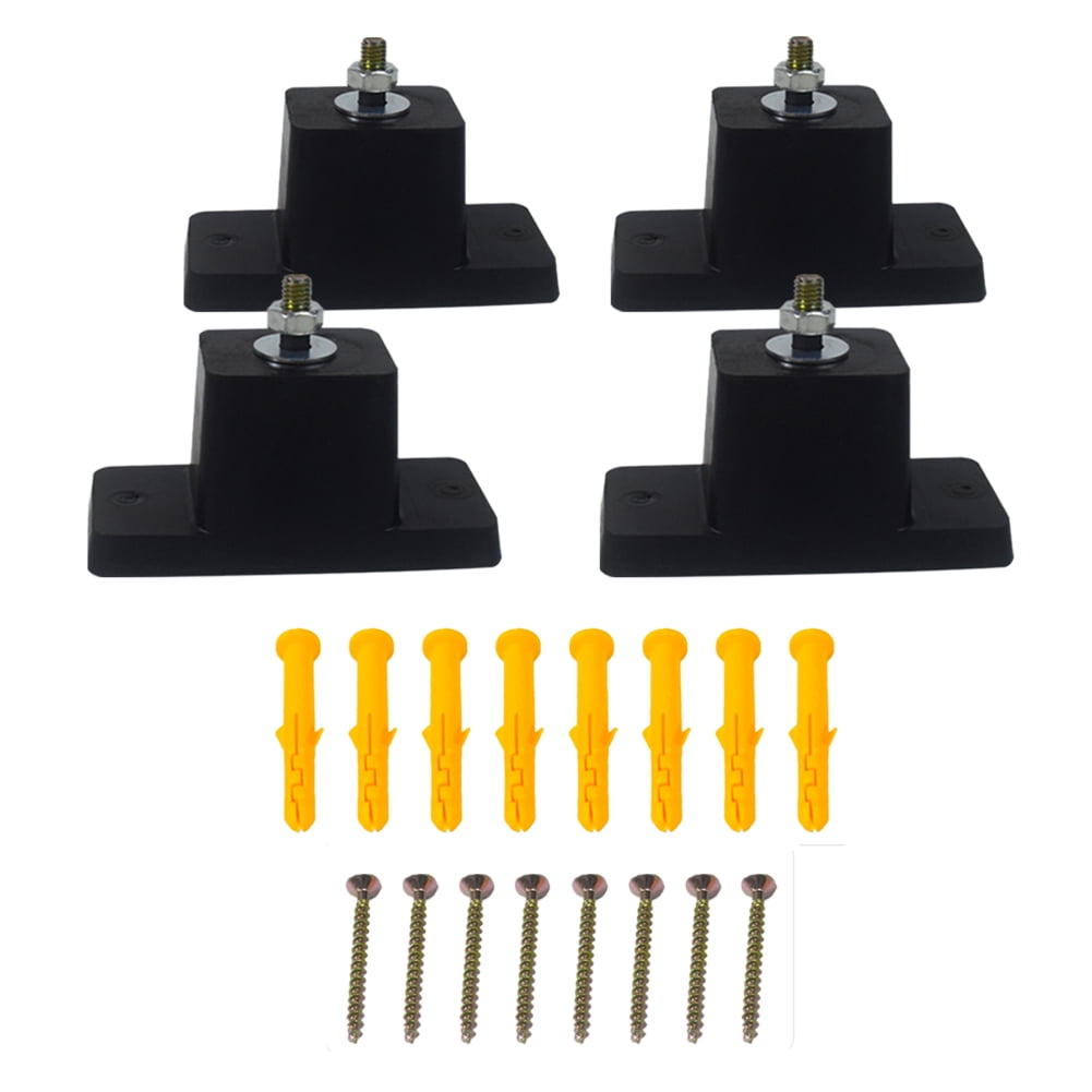 KGOTA 4 Pcs Anti-vibration Rubber Mounting Bracket Air Conditioner Accessories Air Conditioner ...
