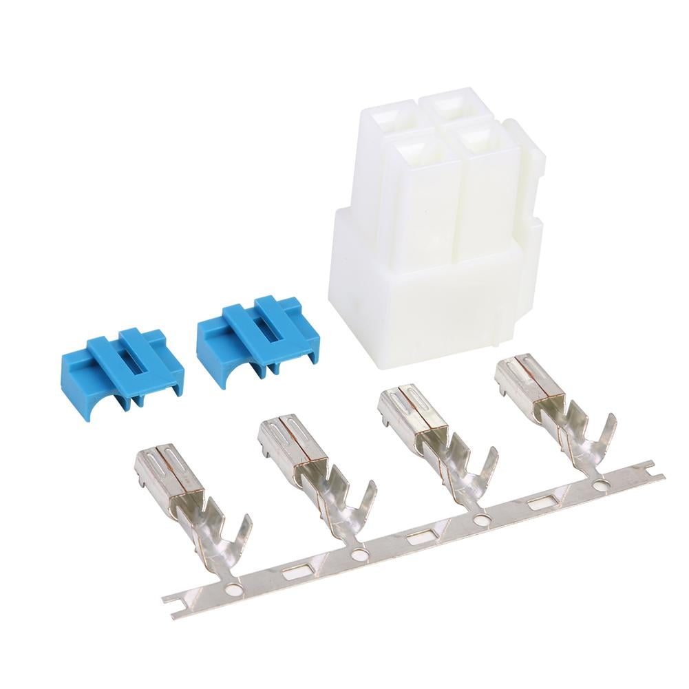 KGOTA 4-Pin Power Connector Plug Power Socket Cable Connector Shortwave ...