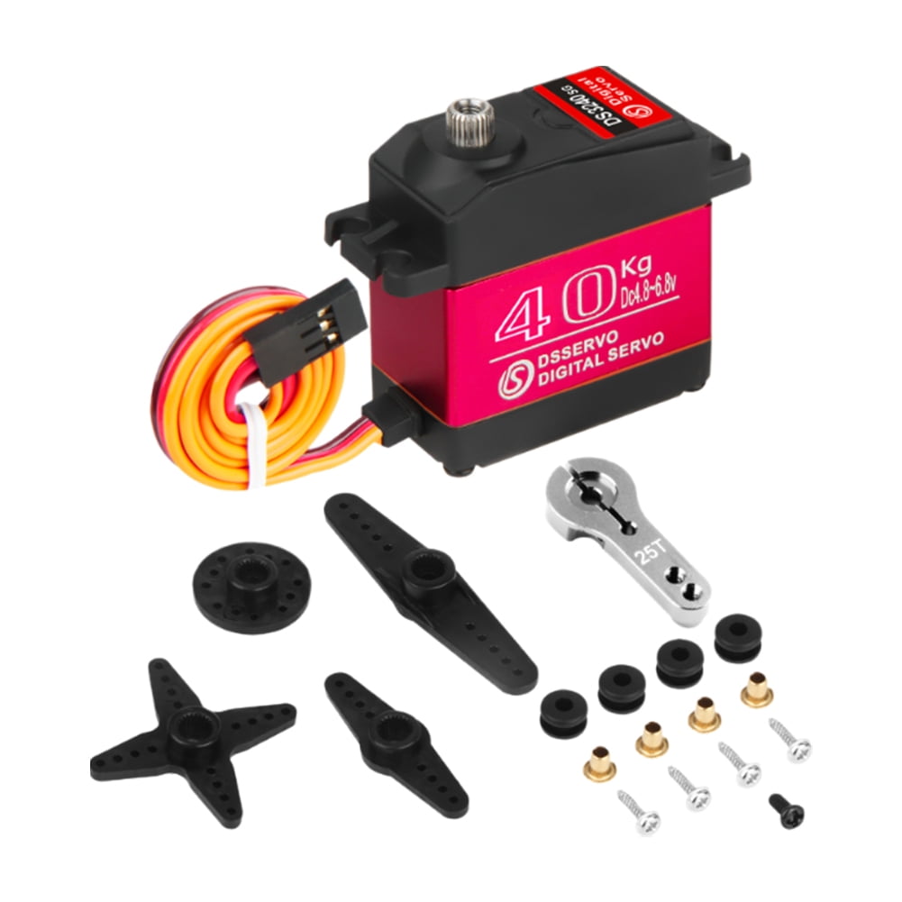 KGOTA 40KG Rc Servo Waterproof Rc Car Servo Motor High Torque Full ...