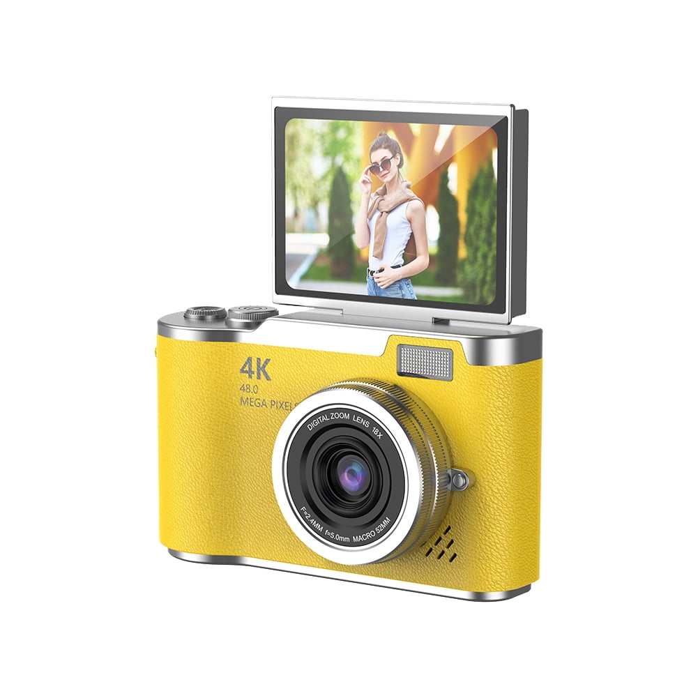 KGOTA 4K Digital Camera 48MP Portable Ccd Camera 8X Zoom Video Recorder ...