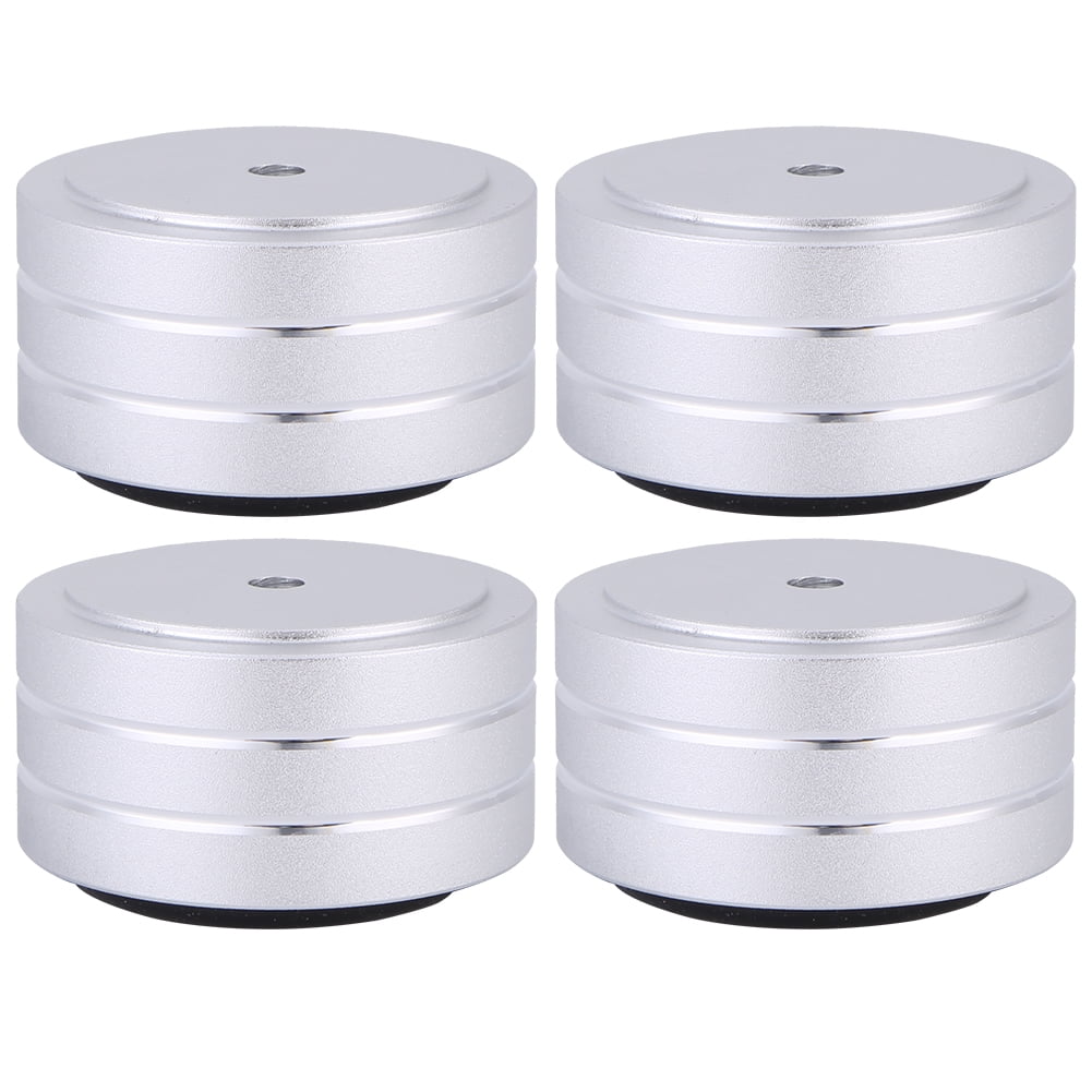 KGOTA 4PCS Hifi Speaker Spikes Stand Feet Pad Aluminum Alloy Speaker ...