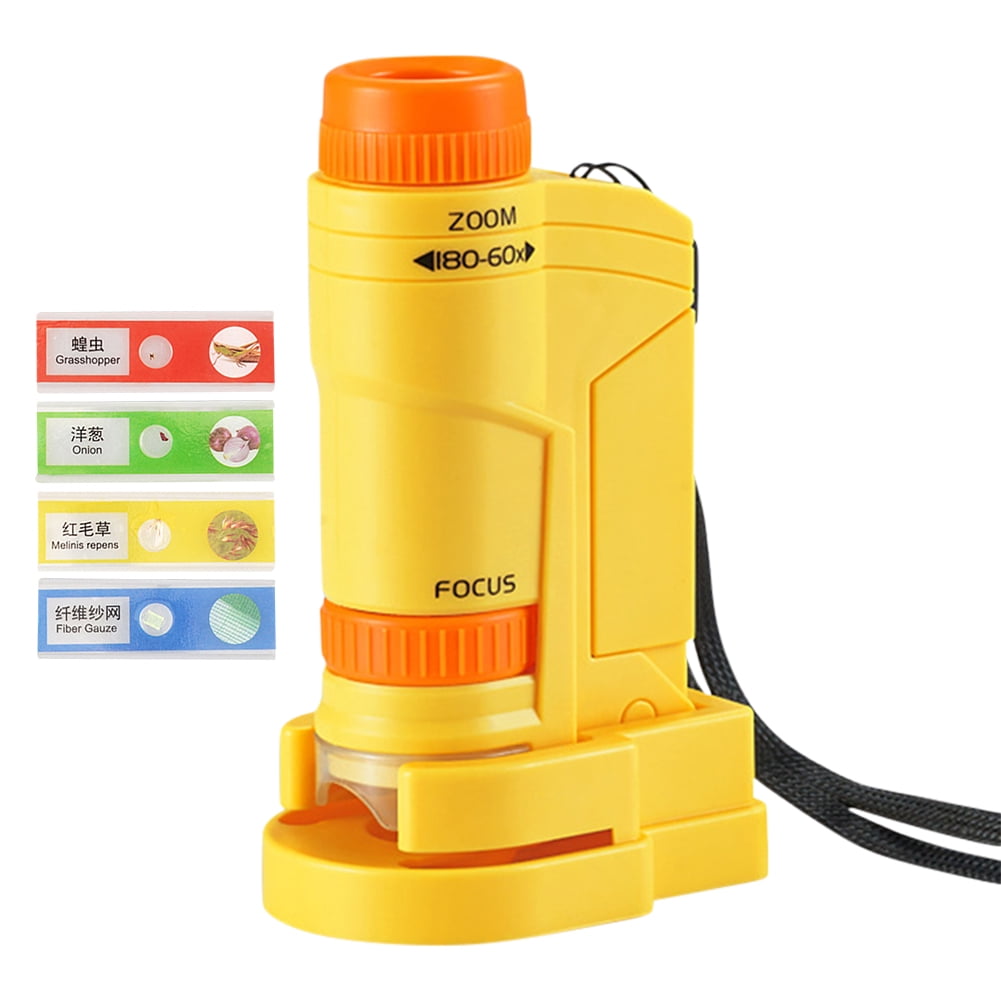 KGOTA 500X Mini Microscope Preschool Home Study Toys for Students ...