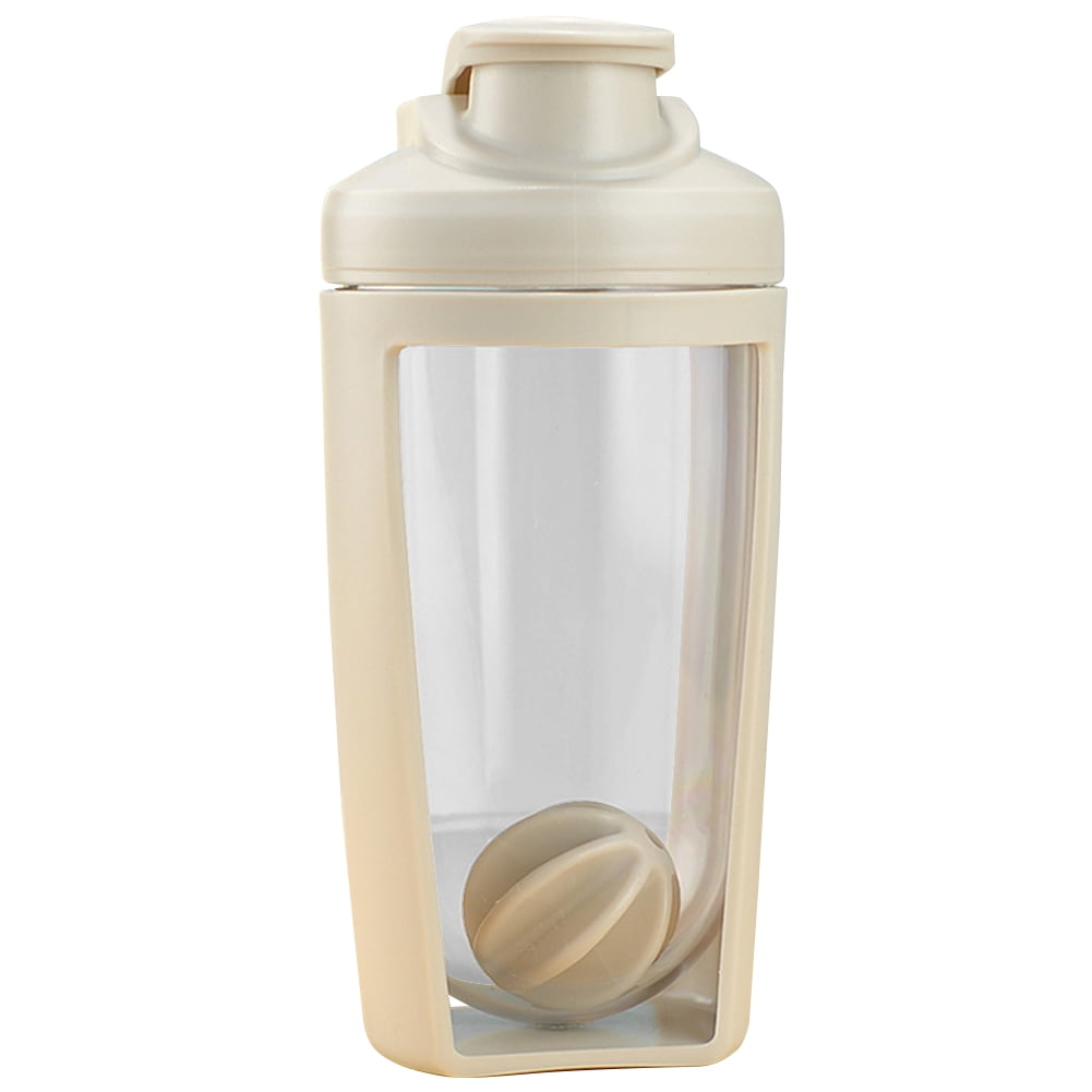 KGOTA 500ml Fitness Shaker Cup with Whisk Ball Protein Stirring Bottle ...
