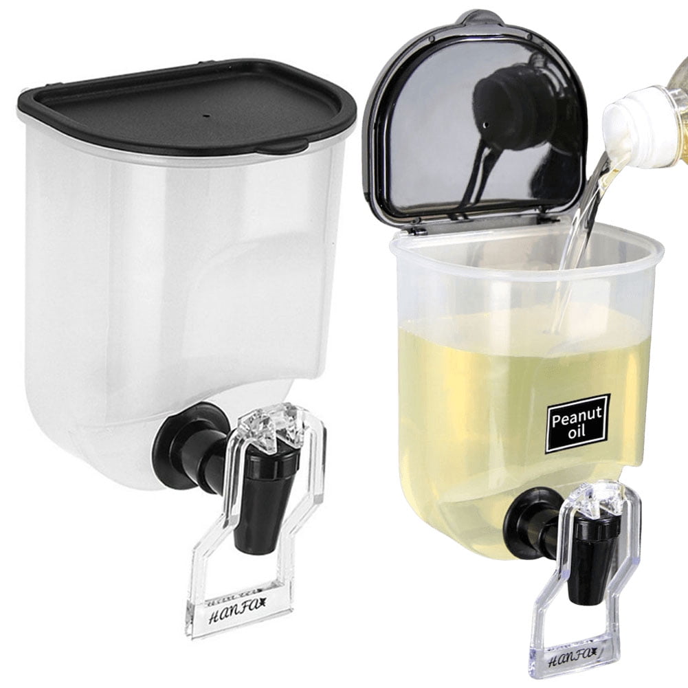 KGOTA 550ml Mouthwash Dispenser for Bathroom Reusable Wall Mounted ...