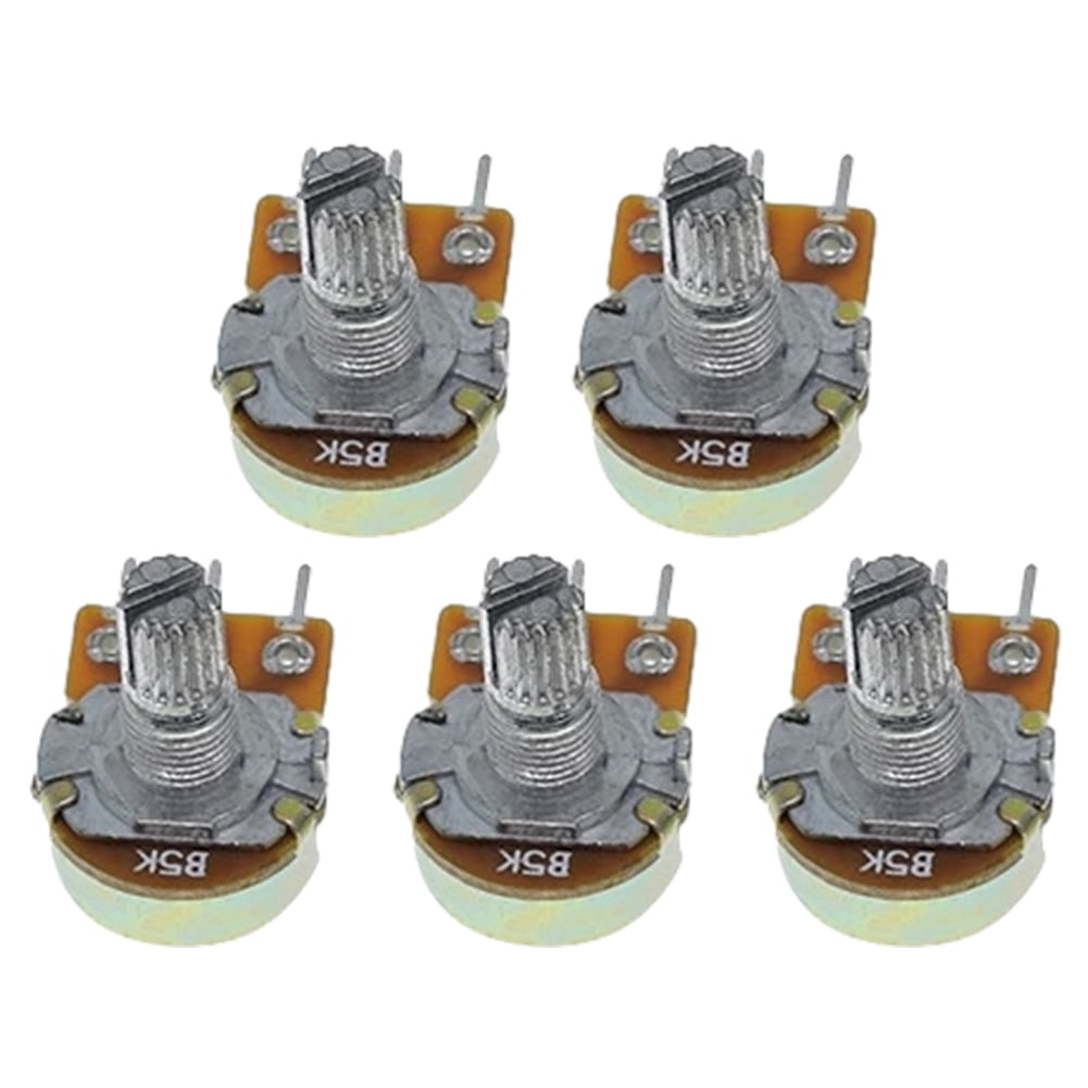 KGOTA 5PCS Wh148 Variable Resistors 15mm Shaft Linear Rotary ...