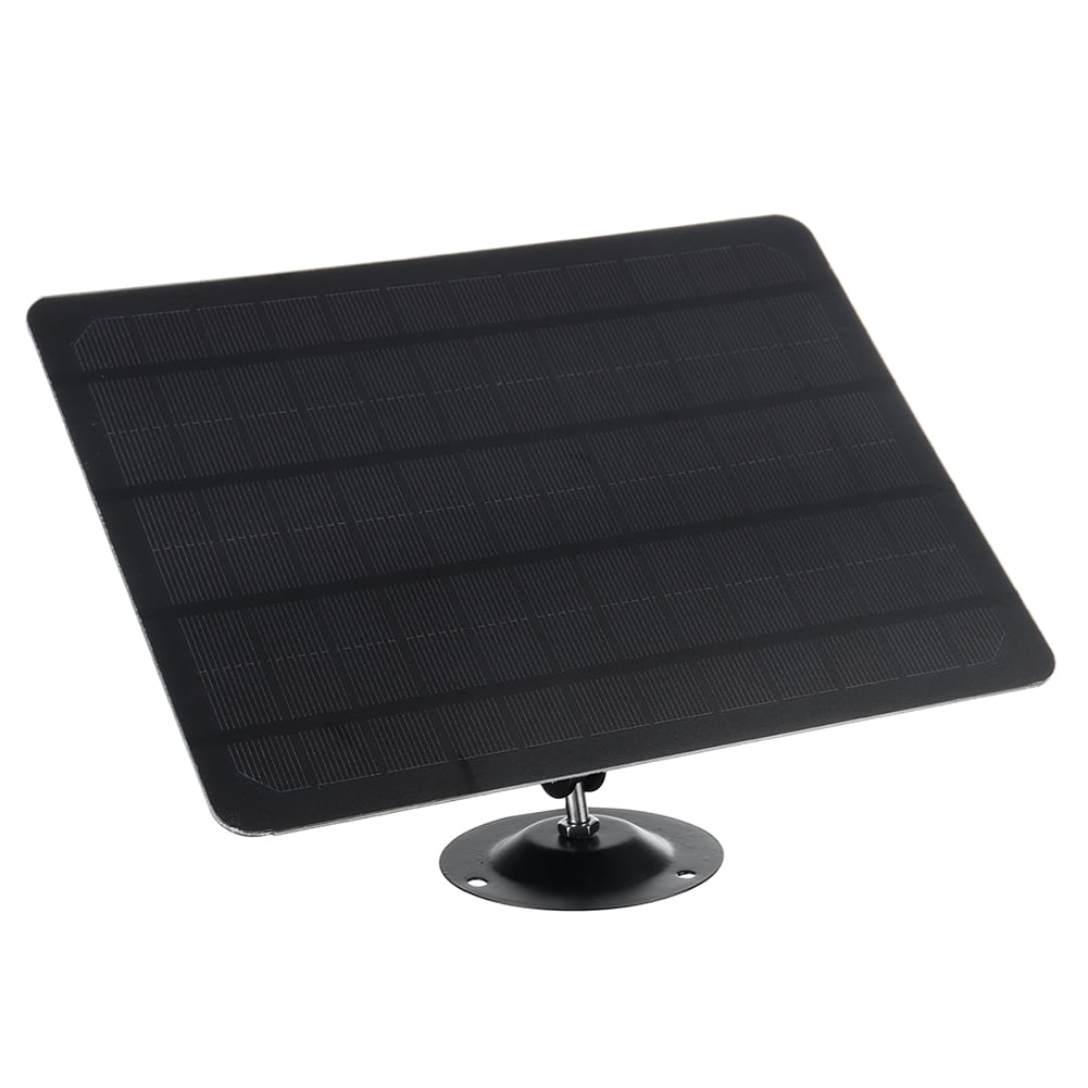 KGOTA 5V 10W Solar Panel Ipx6 Waterproof Outdoor Camera Solar Panel 360 ...