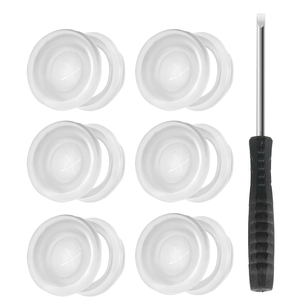 KGOTA 6 Pack Dispensing Valves Silicone Valve And Plastic Insert with ...