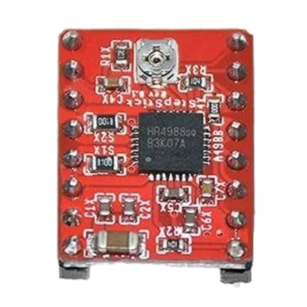 KGOTA A4988 Step Motor Extension Module with Heat Sink for 3D Printer (A4988 Red) - Walmart.com