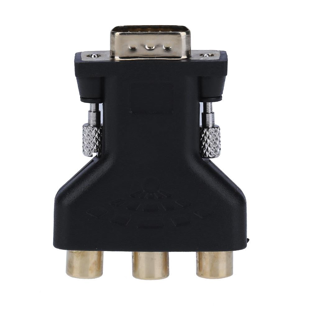 KGOTA Adapter Splitter Wire Connector Copper Gold Plated Video Jack ...