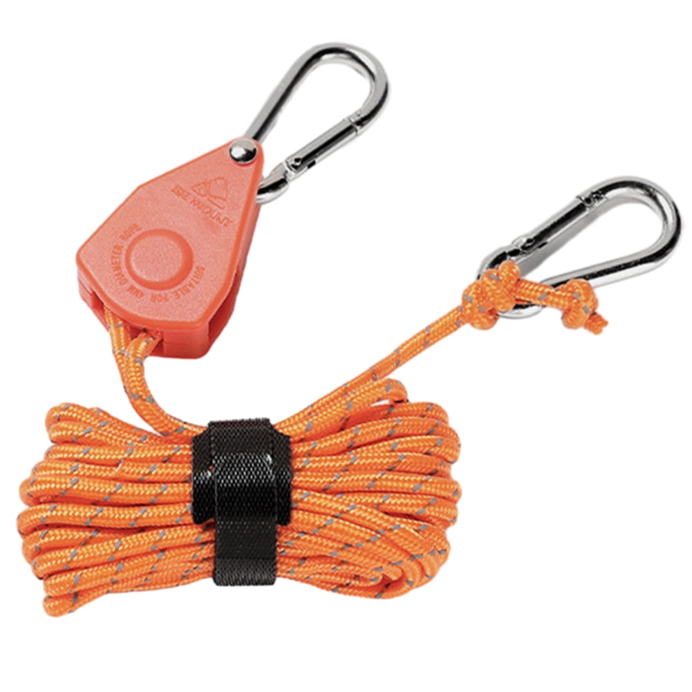KGOTA Adjustable Tent Tension Ropes Windproof Parachute Nylon Cord ...