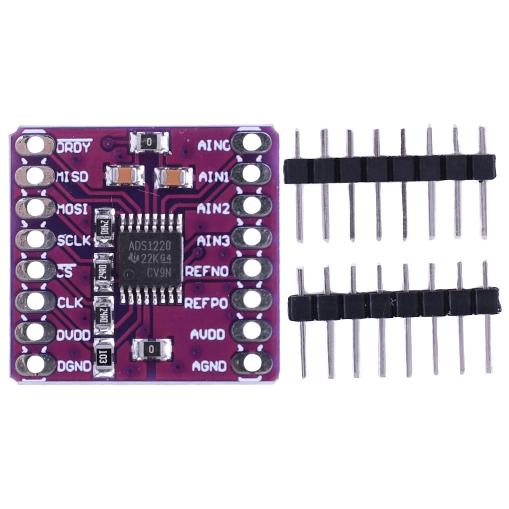 KGOTA Ads1220 Adc Spi I2c Low-power 24 Bit Analog To Digital Converter ...