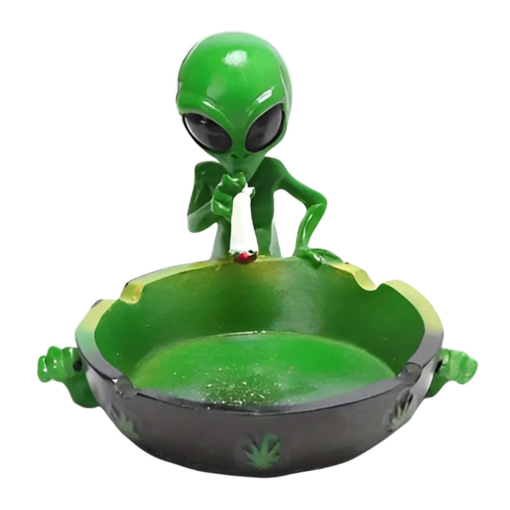 KGOTA Alien Smoking Ashtray Outdoor Ash Tray Cool Ashtrays For ...