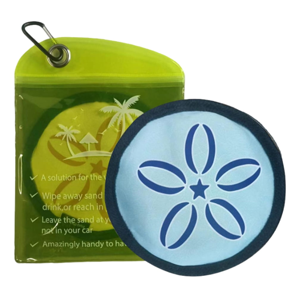 KGOTA Beach Sand Remover Sand Eraser Wipe Mitt Beach Essentials Beach ...