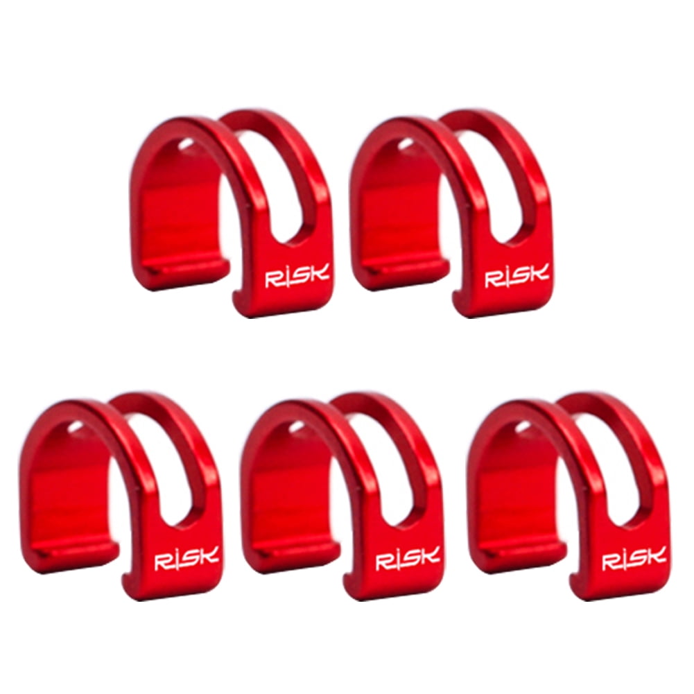 KGOTA Bike Cable U-Shaped Shift Brake Wire Snap Clamp Bicycle Hose ...