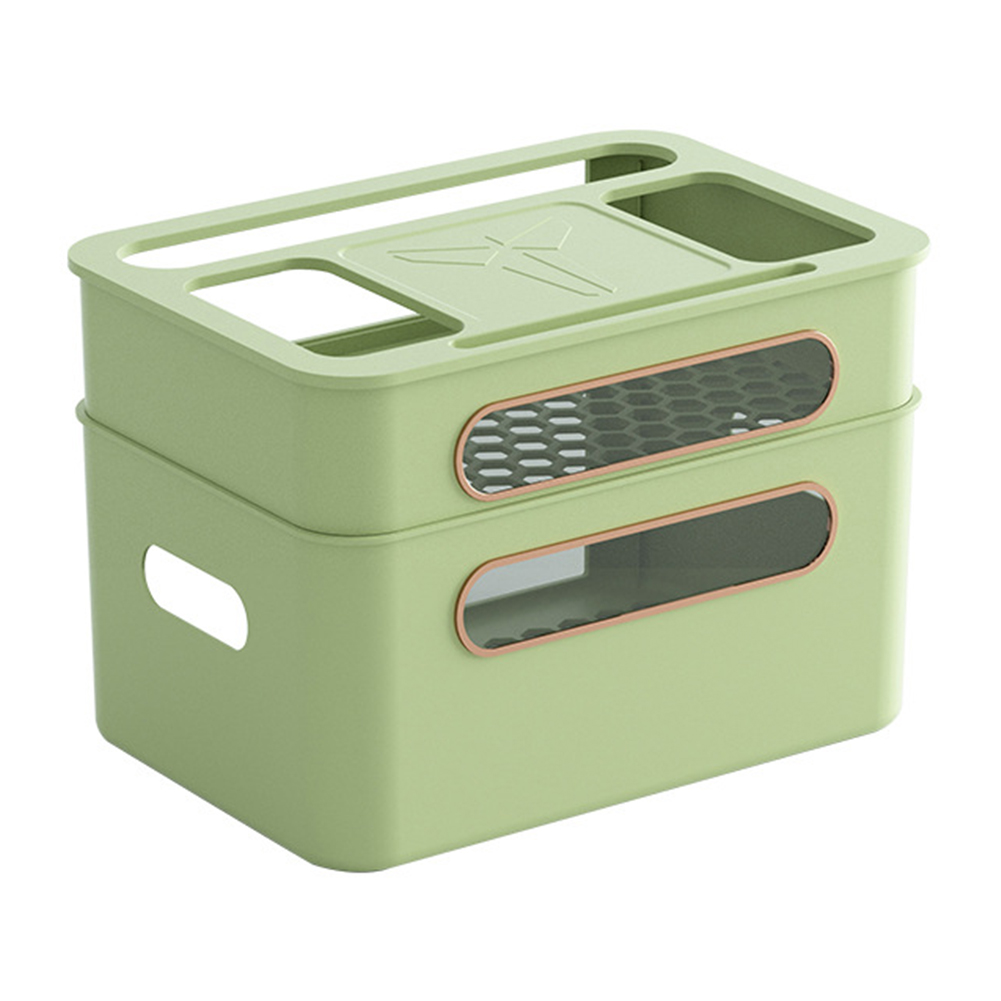 KGOTA Cable Management Box Router Storage Box For Home Office (Green ...