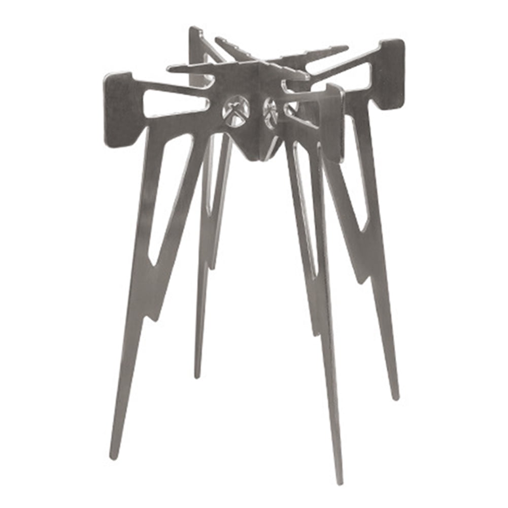 KGOTA Camping Gas Stove Stand Stainless Steel Folding Camping Pot ...