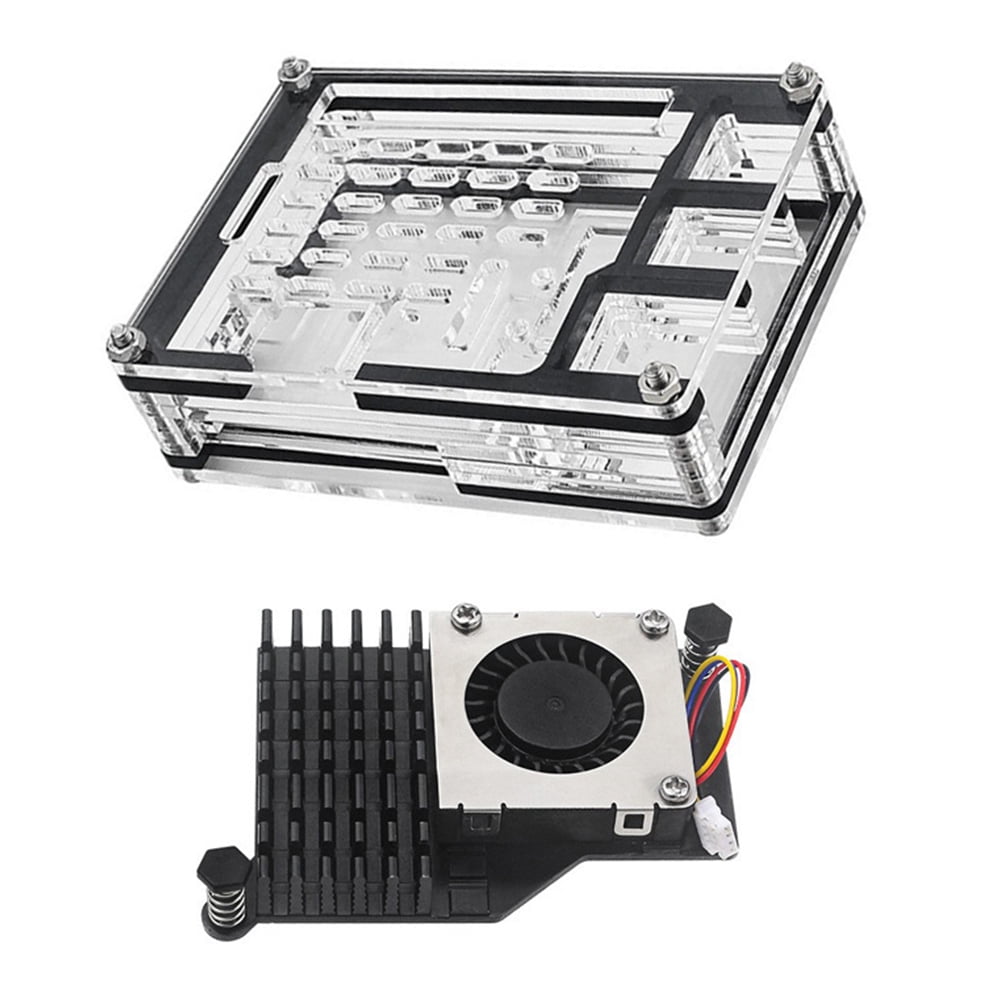 KGOTA Clear Acrylic Case Support Official Active Cooler Transparent Acrylic Enlosure Protective ...