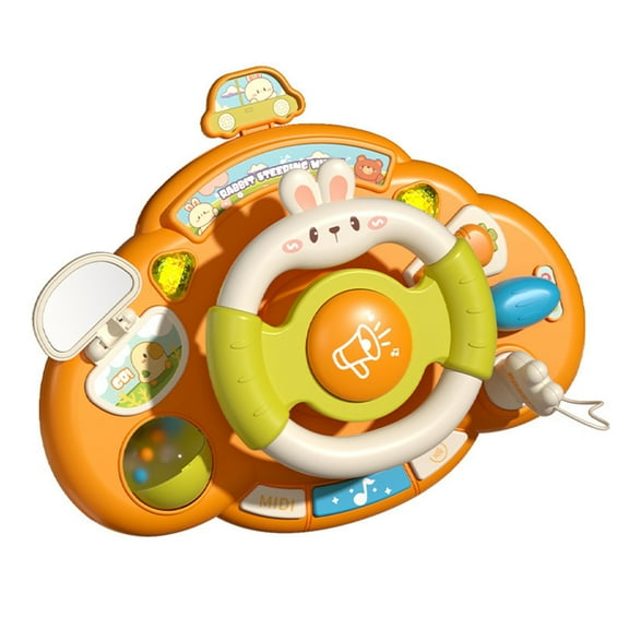 Free Shipping! NETNEW Kids' Car Steering Wheel Toy with Light and Sound ...