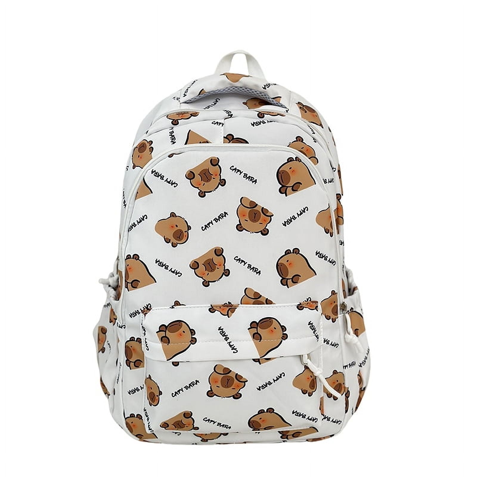 KGOTA Cute Capybara Backpack Cartoon Laptop Backpack Fashion Knapsack ...